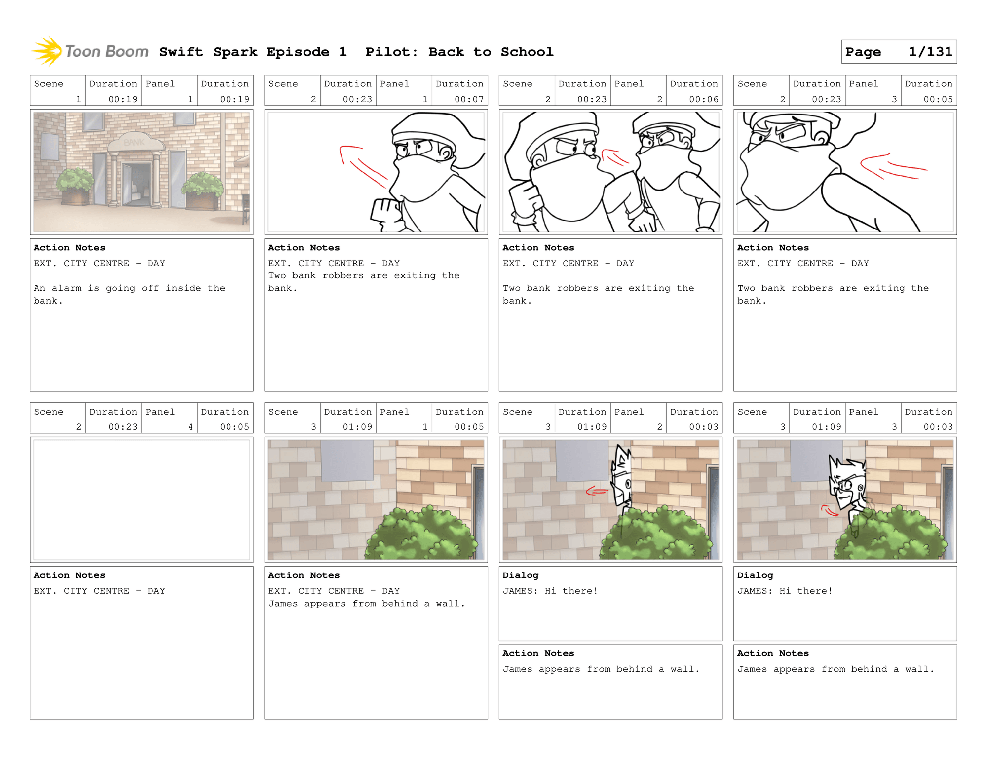 Storyboards | Pan-tastique